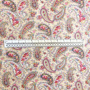 Vintage Paisley Eiderdown Fabric - Etsy