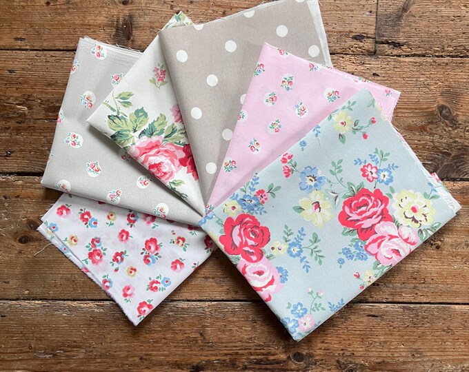 Cath Kidston Fabric Pack for Projects - Etsy