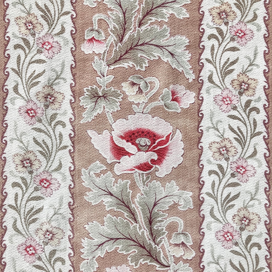 Lovely Antique French Cretonne - Etsy