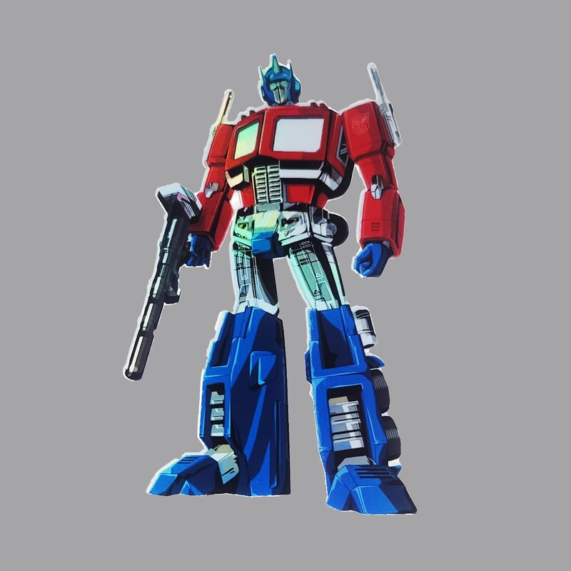 Optimus Prime Decal - Etsy