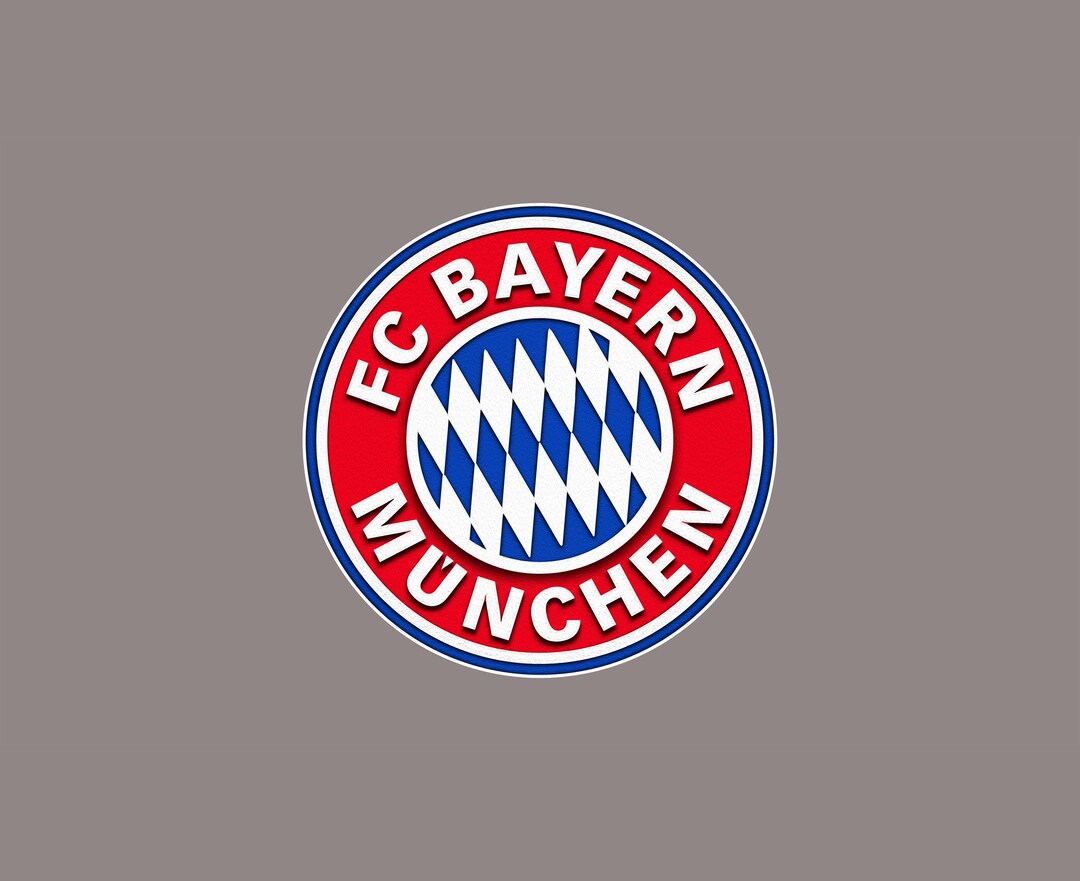 FC Bayern Munich Inspired Laminated Vinyl Sticker - Etsy