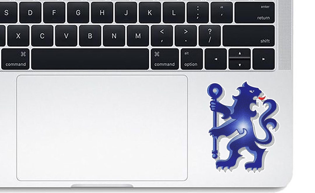 Chelsea FC Inspired Clear Laminated Vinyl Sticker - Etsy