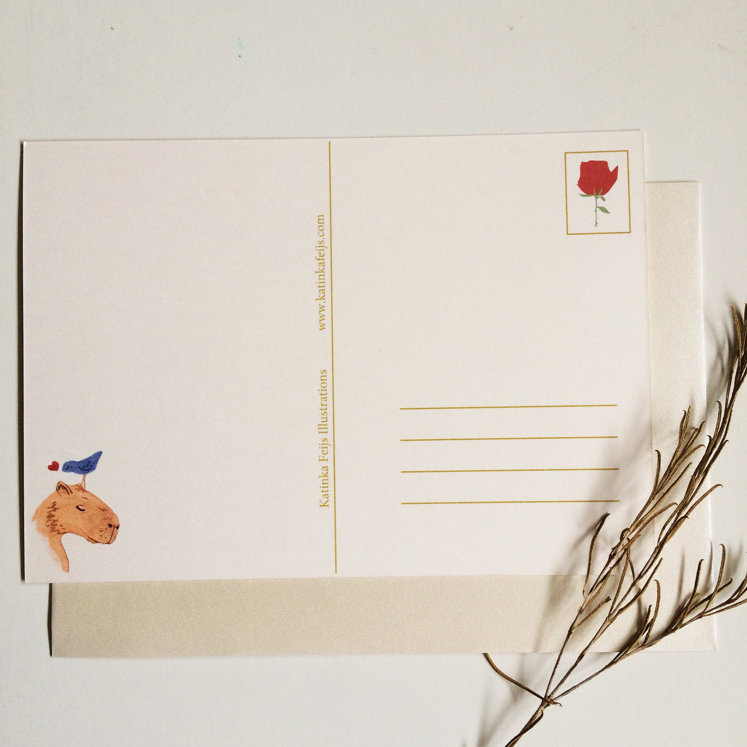 Set of 6 Cute Capybara Cards for Birthday / Love or Birth of - Etsy UK