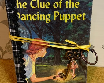 Handmade Junk Journal Made With Vintage 1961 nancy Drew Book - Etsy
