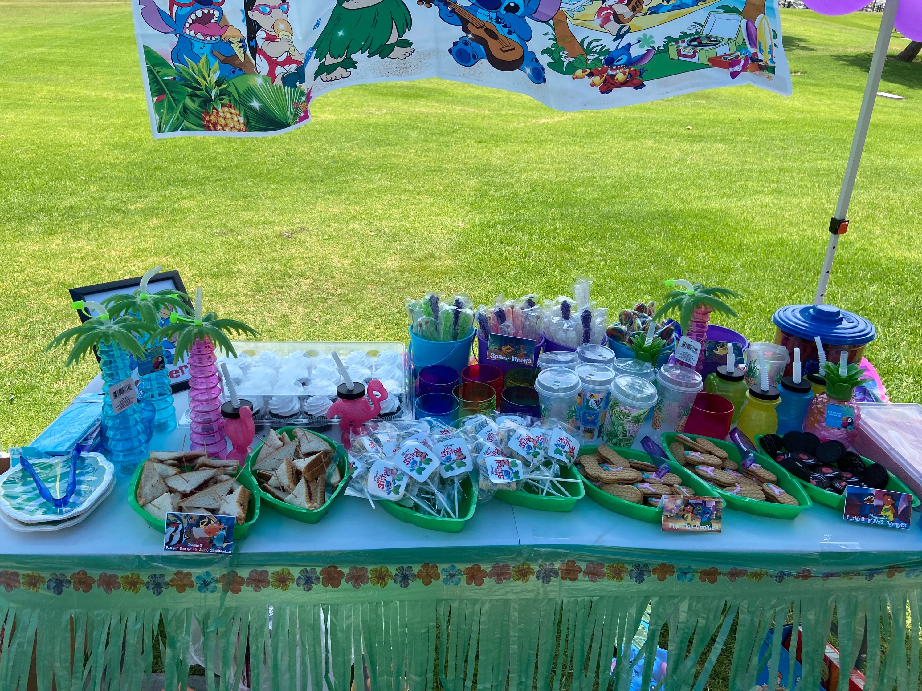 Lilo and Stitch Dessert Table Tags - Etsy