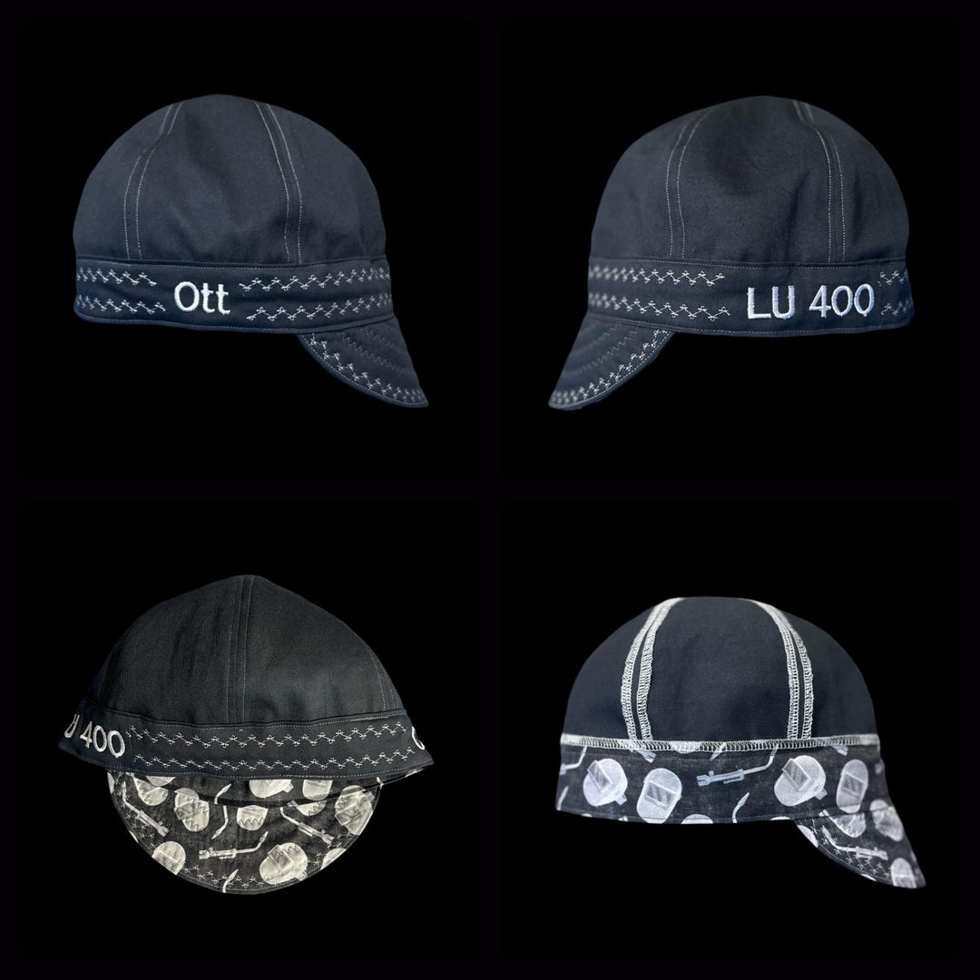 Custom Fit Welder/fitter Cap/made to Order/custom Fitter Cap/custom ...