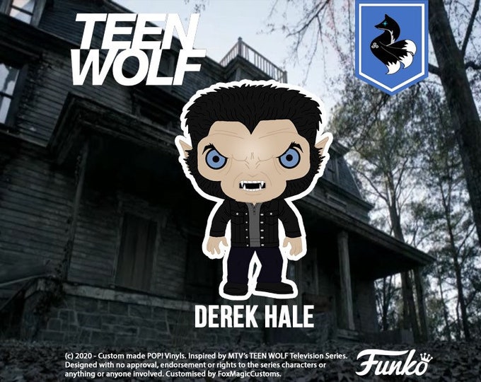 Derek Hale (werewolf) - Teen Wolf Pop! Vinyl - Etsy