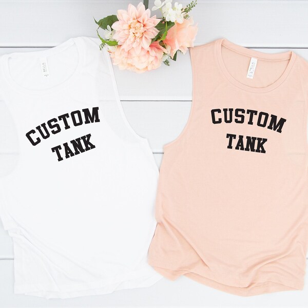 Womens Muscle Tank - Etsy