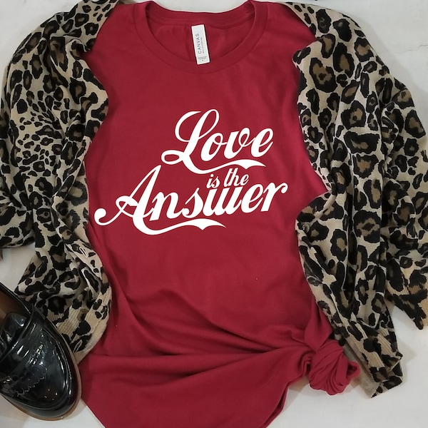 Love is the Answer - Etsy