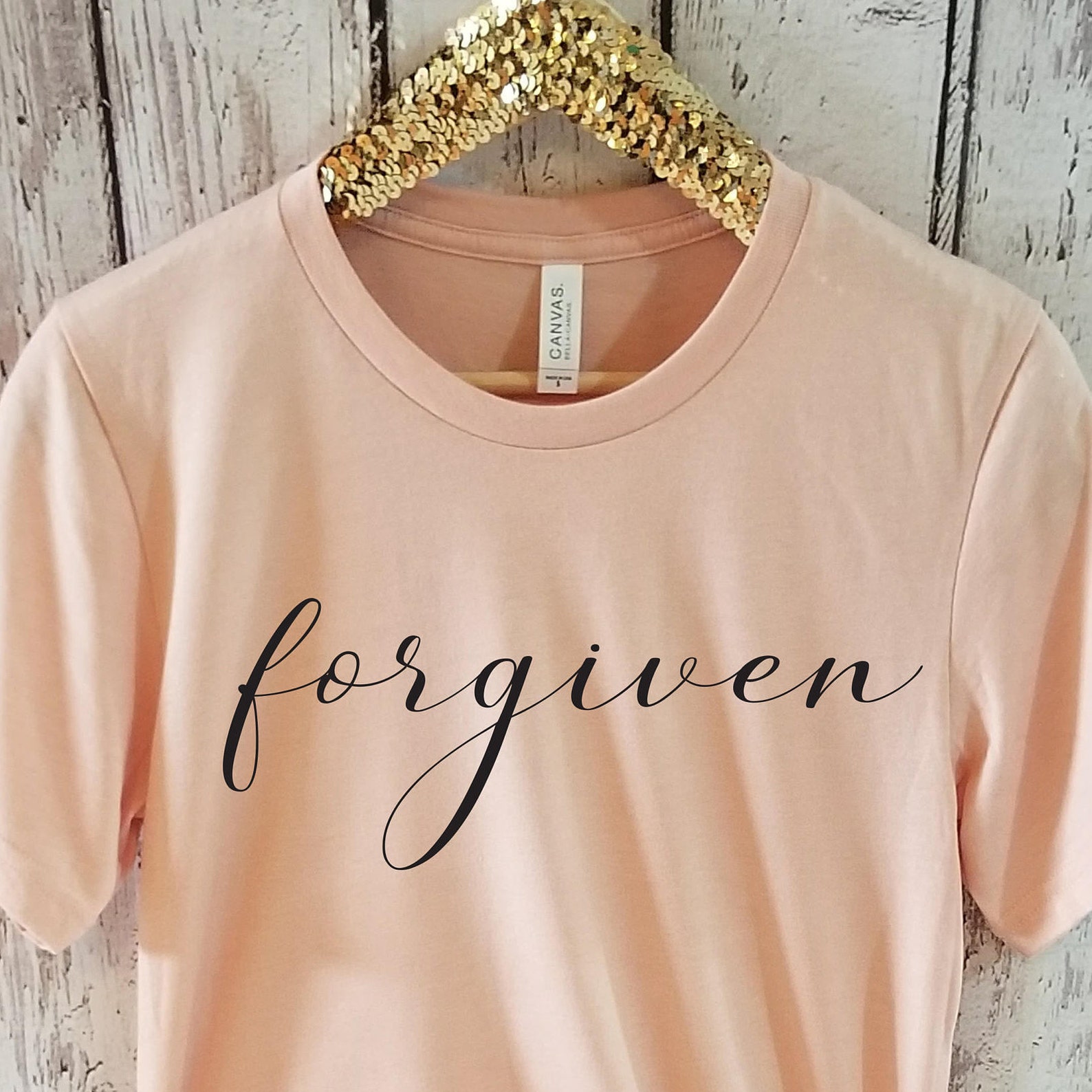 Forgiven T-shirt Positive Women Shirt Forgive T-shirt - Etsy UK
