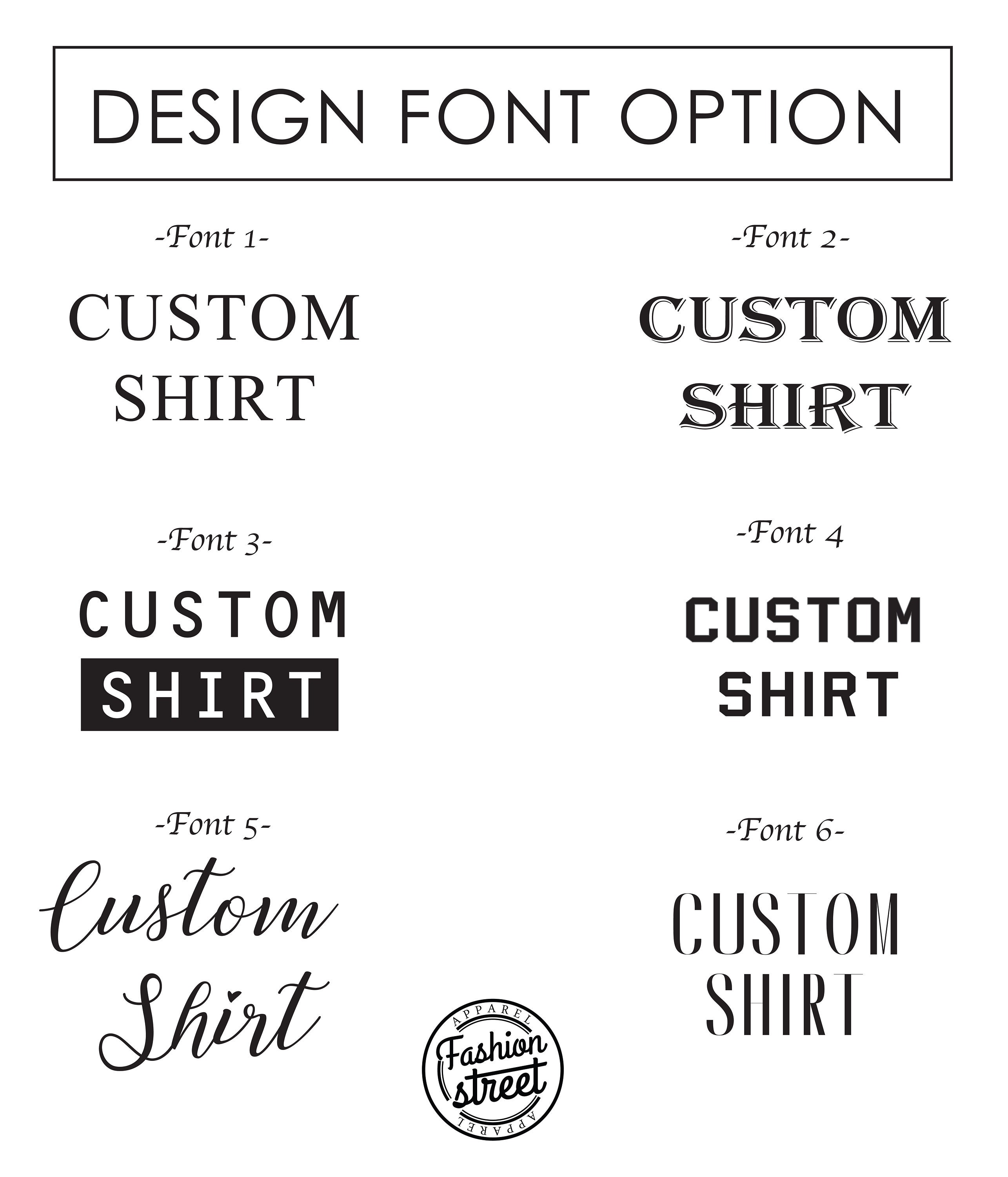 Add Back Print on My Custom Shirt | Etsy