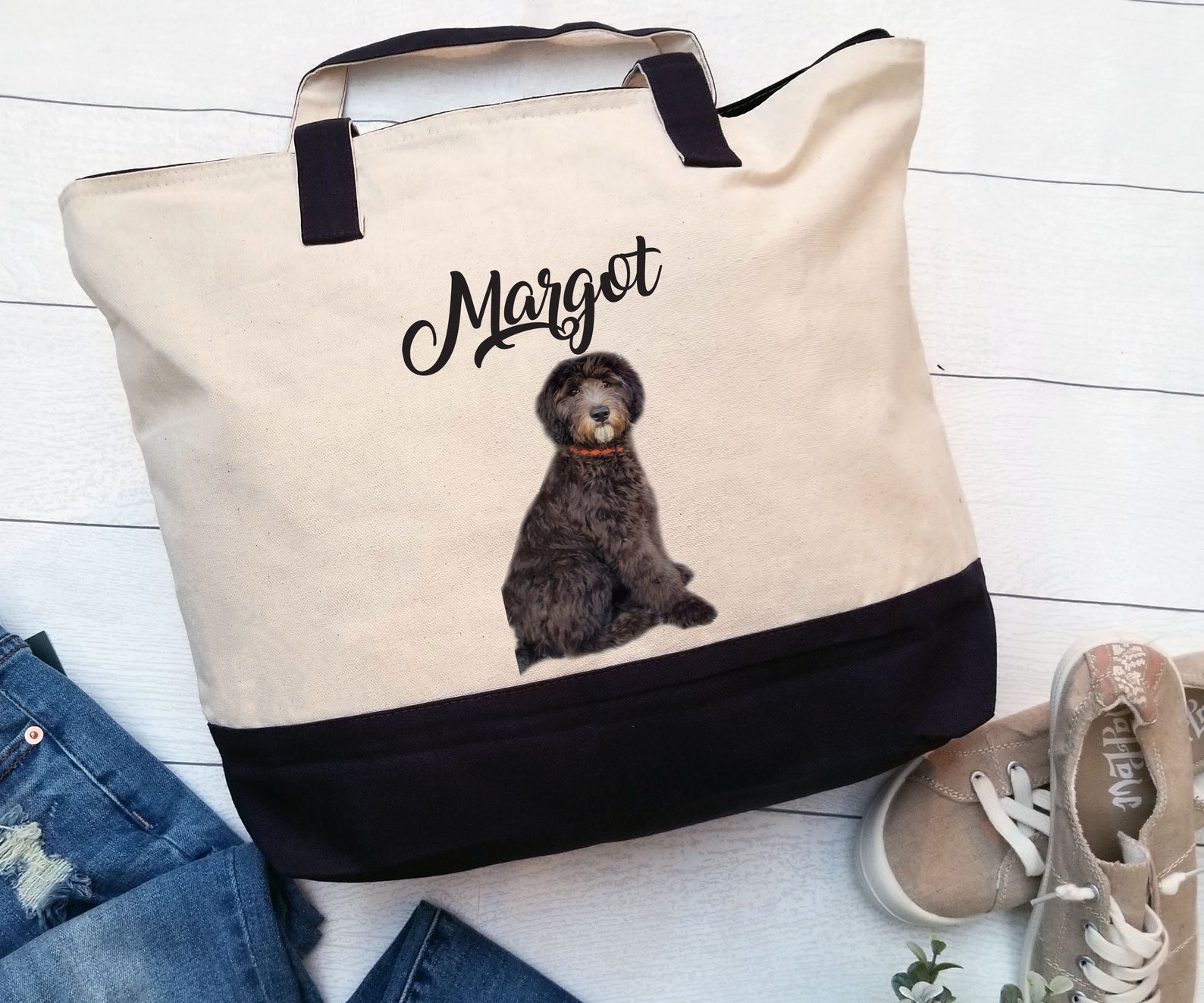 Custom Tote Bags, Personalized Tote Bags, Favorite Things Tote, Print ...