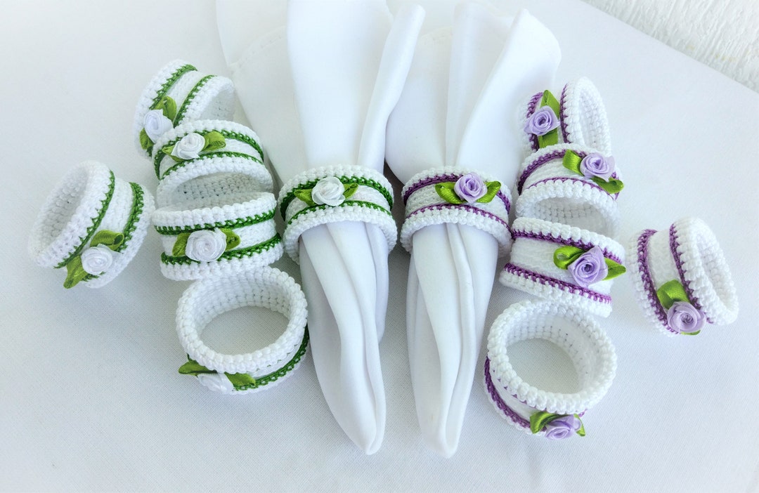 Handcrafted Knitted Napkin Rings: A Cozy Touch for Your Table, Knitted ...