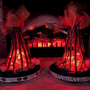 Campfire Mood Lamp Nightlight, Campfire Light, Campfire Lamp ...