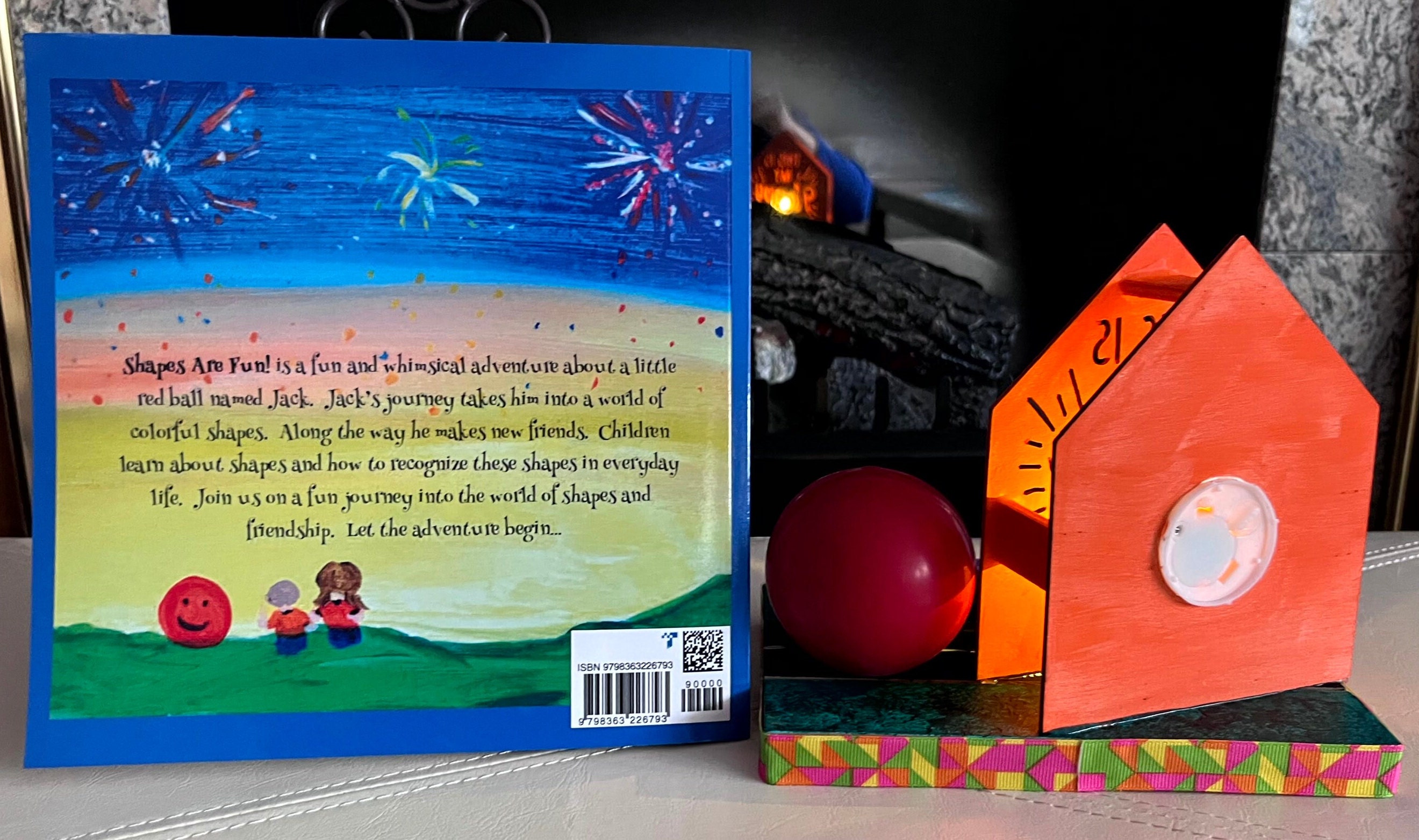 Shapes Are Fun Childrens Book and Nightlight, Childrens Story Book and ...