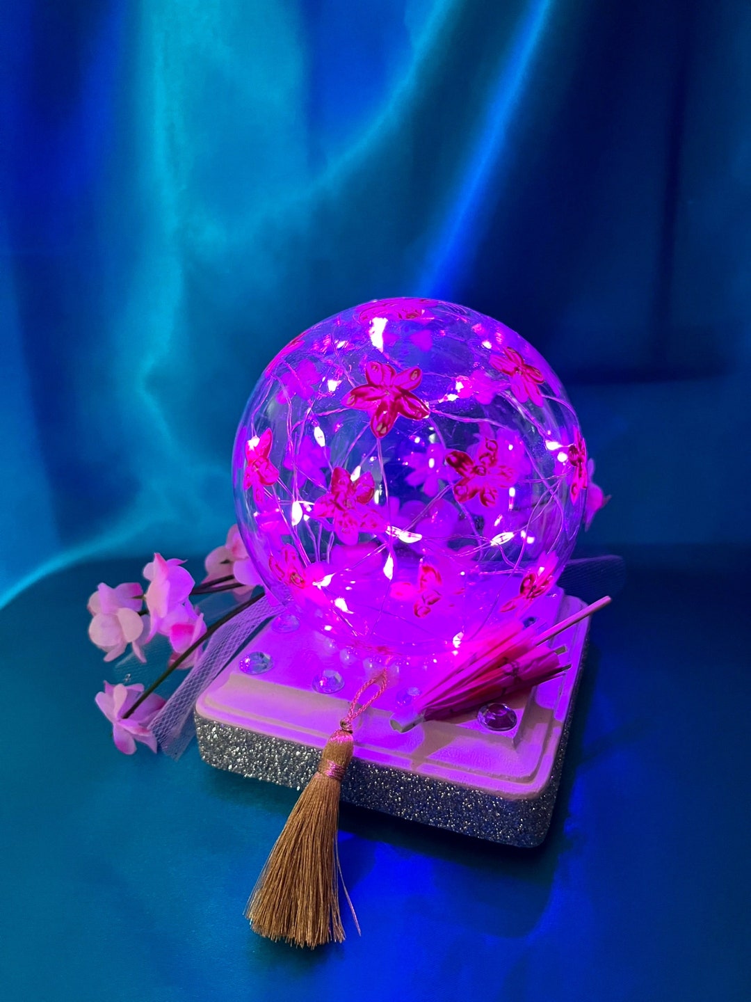 Cherry Blossom Mood Lamp Light, Cherry Blossom Nightlight, Sakura Light ...