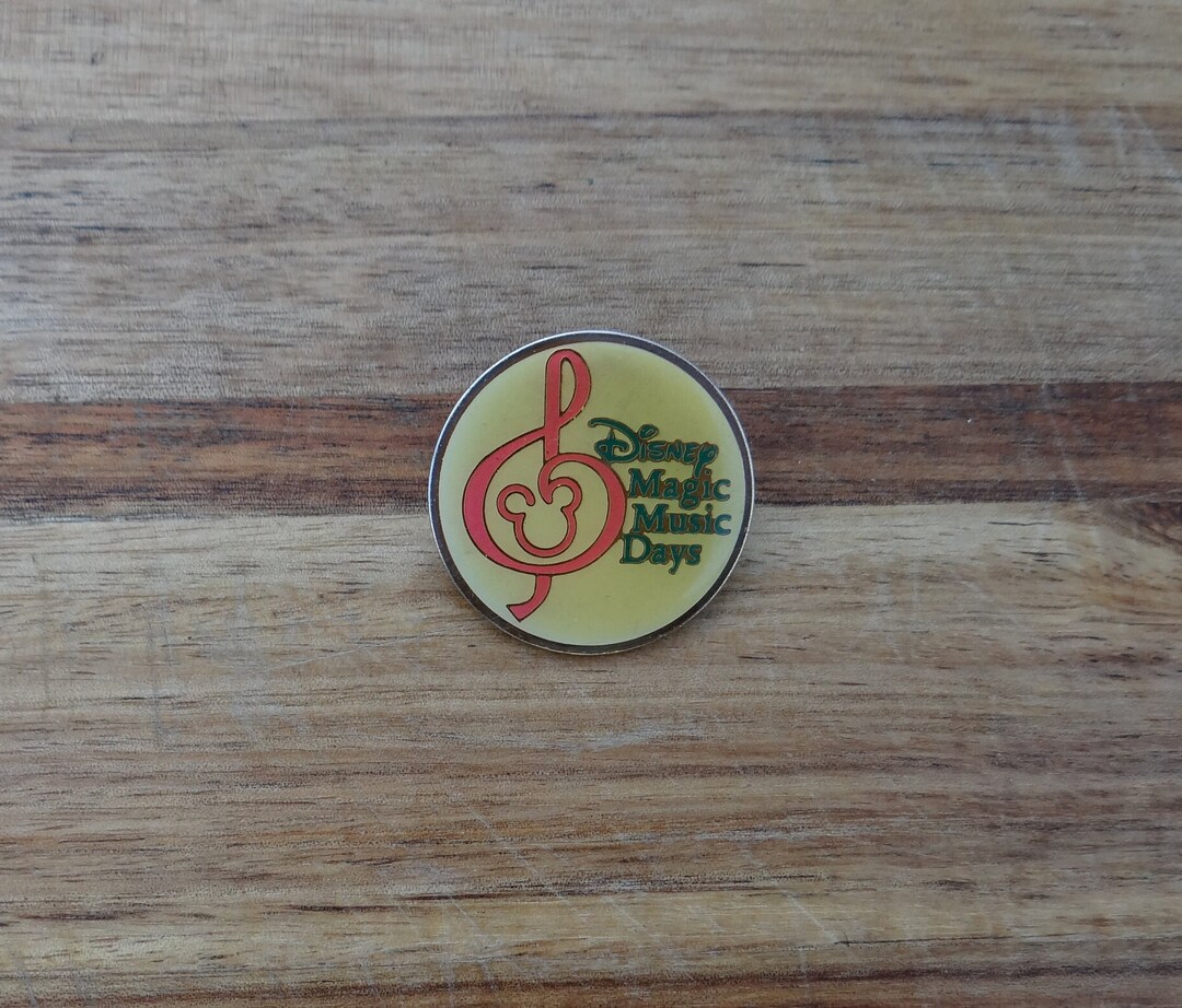 Vintage Disney Magic Music Days Pin or Tie Tack - Etsy