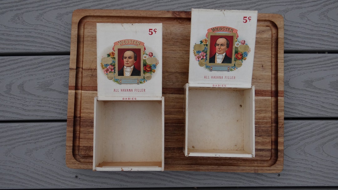 Webster Babies Cigar Boxes - Set of 2 - Etsy