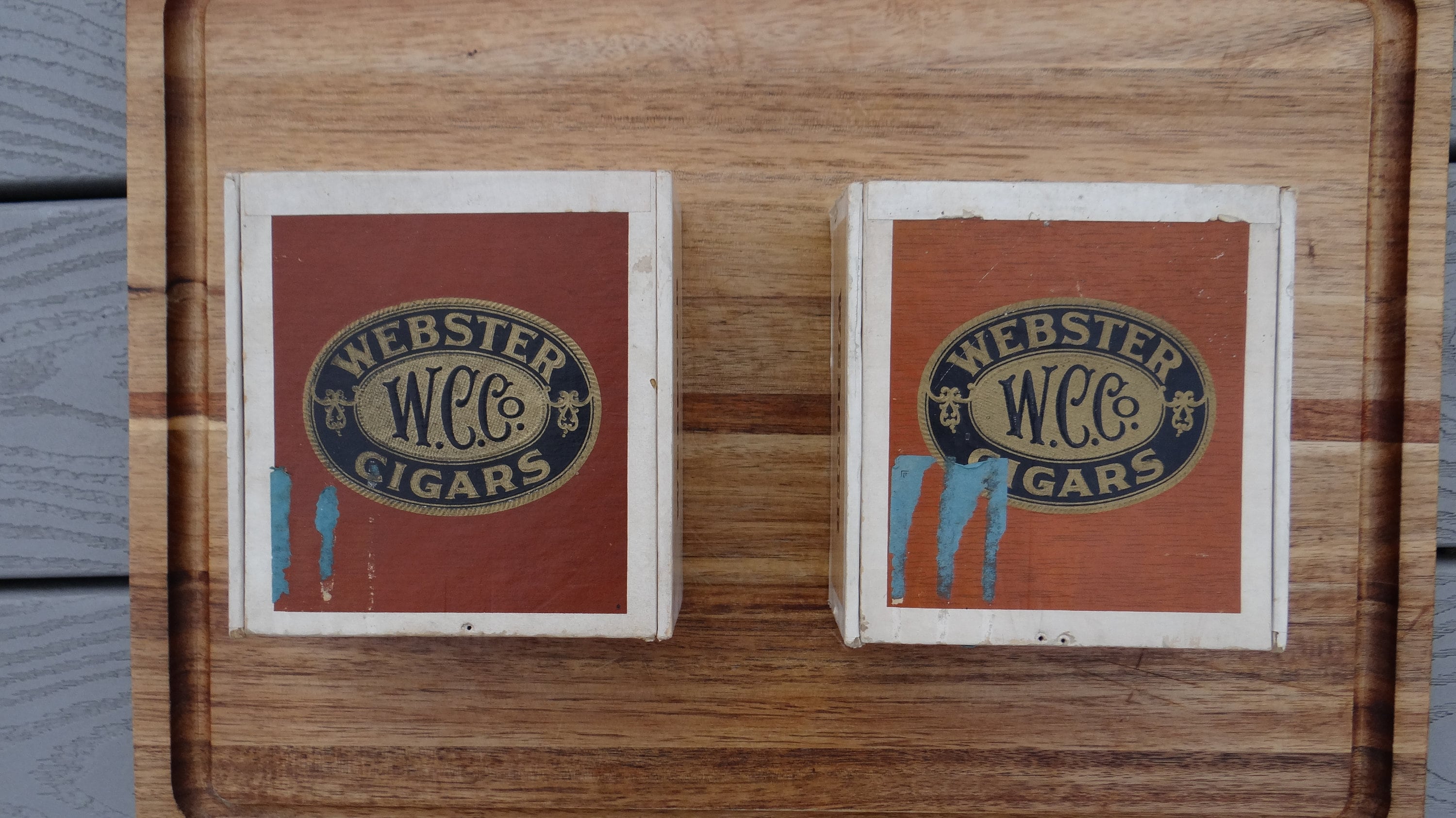 Webster Babies Cigar Boxes - Set of 2 - Etsy