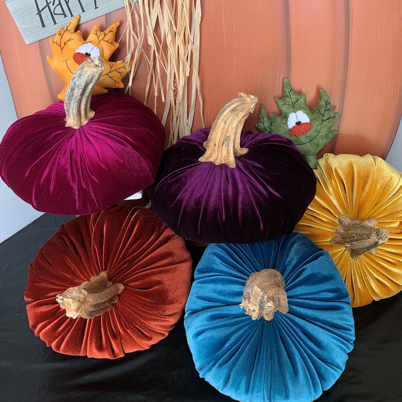 Velvet Pumpkin - Etsy
