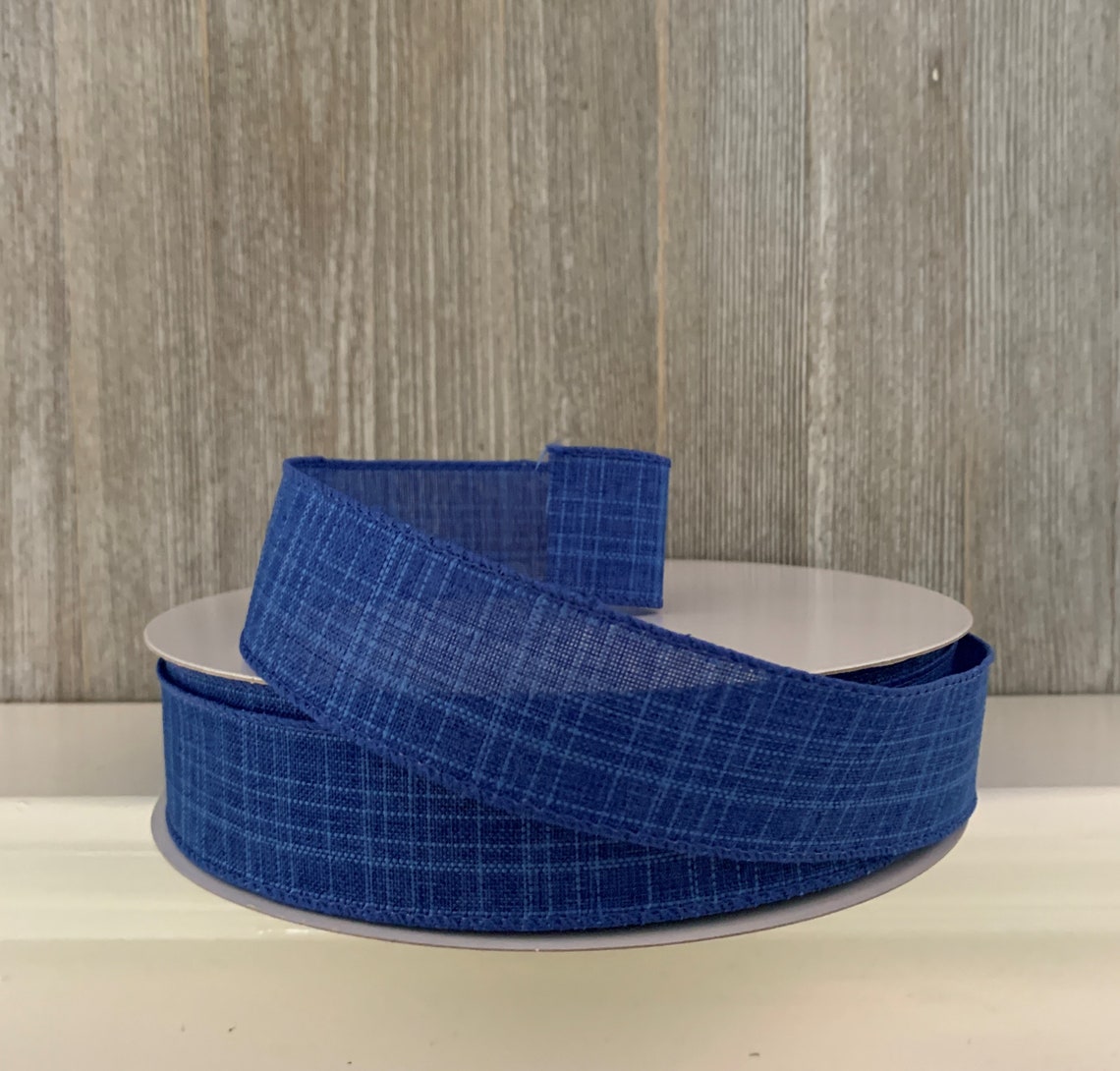 Blue Texture Ribbon Royal Blue Texture Ribbon Royal Blue - Etsy