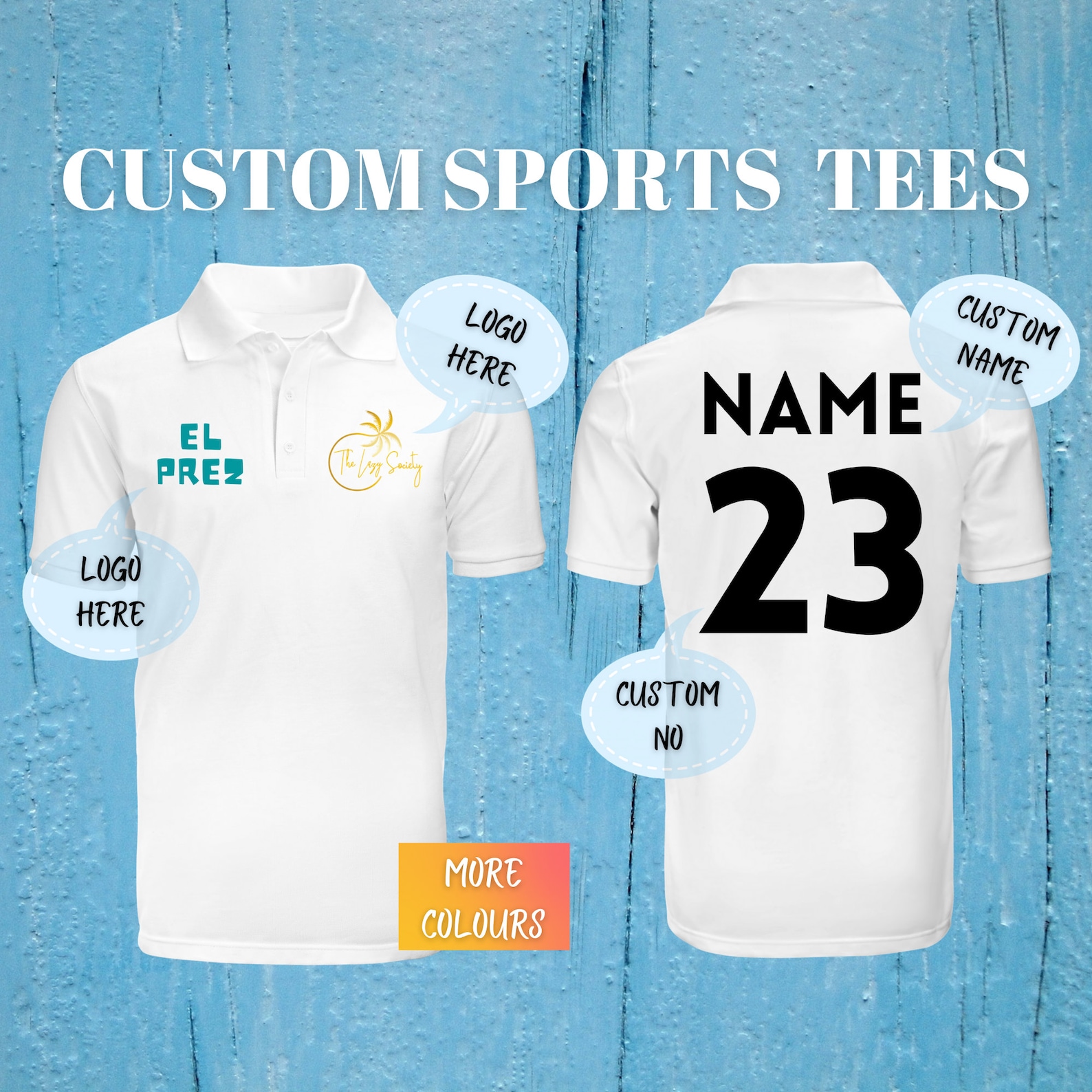 Quality Custom Polos for a Sports Team - Min 15 Pieces, Fast Turnaround ...