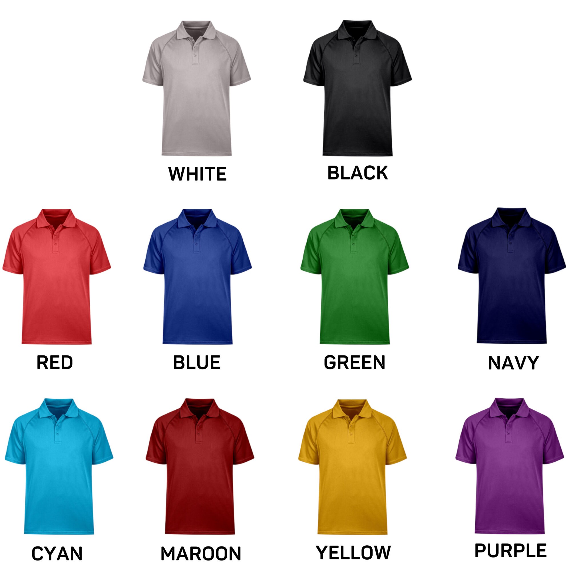 Quality Custom Polos for a Sports Team - Min 15 Pieces, Fast Turnaround ...