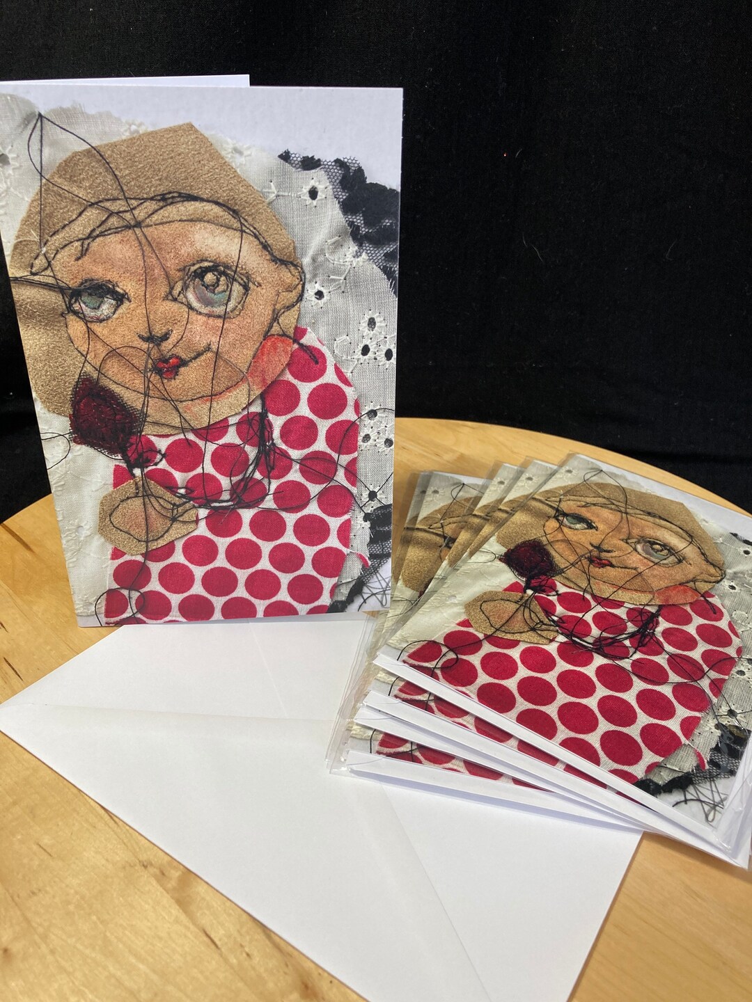 Blank Card /card/greeting Card / Blank Card With Envelope / Card ...