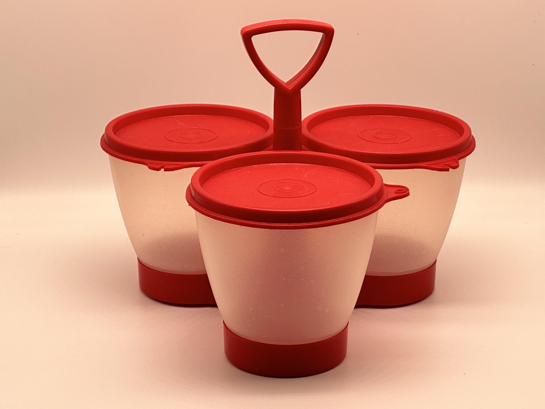 RARE Vintage Tupperware Limited Edition Condiment Set - Etsy
