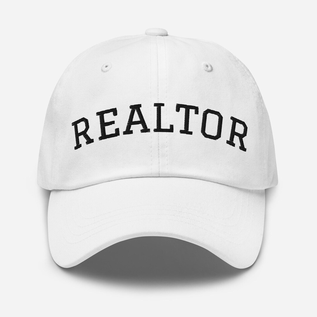 Realtor Hat, Baseball Cap Style Ships Fast - Etsy