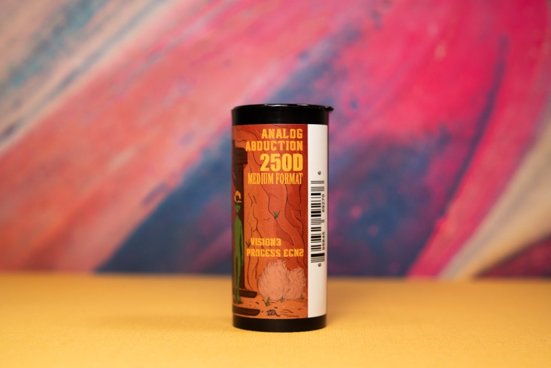 Kodak 250D Vision3, 120 Film [3 PACK], 65mm IMAX, Cine Color Negative ...