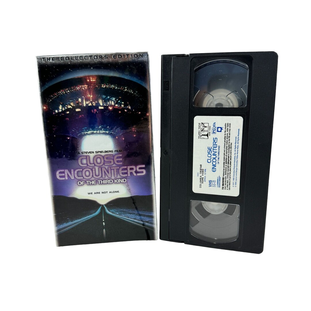Close Encounters of the Third Kind VHS Collector's Edition Steven ...