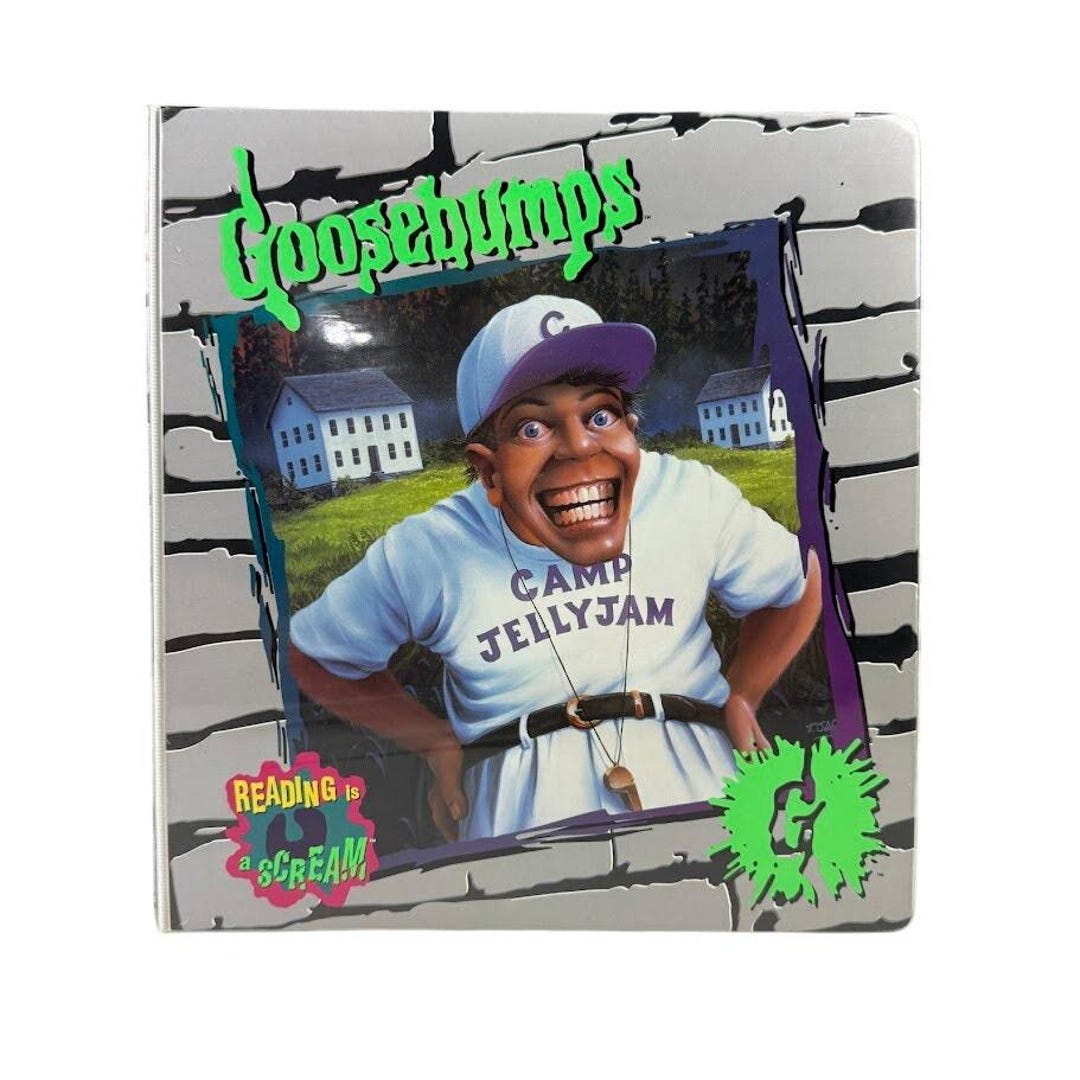 Vintage Goosebumps Binder: Camp Jellyjam #33, 90s Nostalgia - Etsy