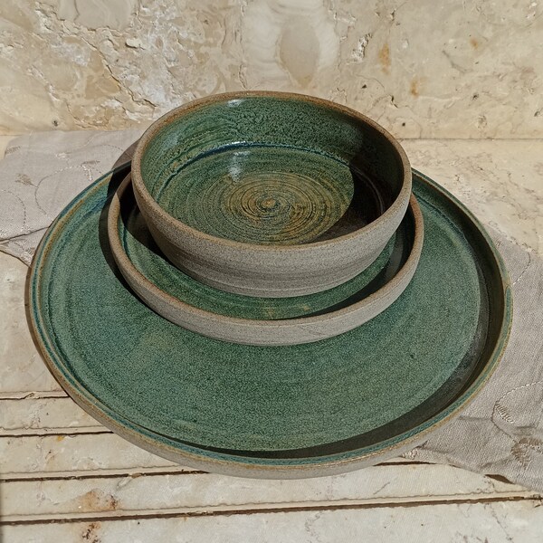Green Dinnerware - Etsy