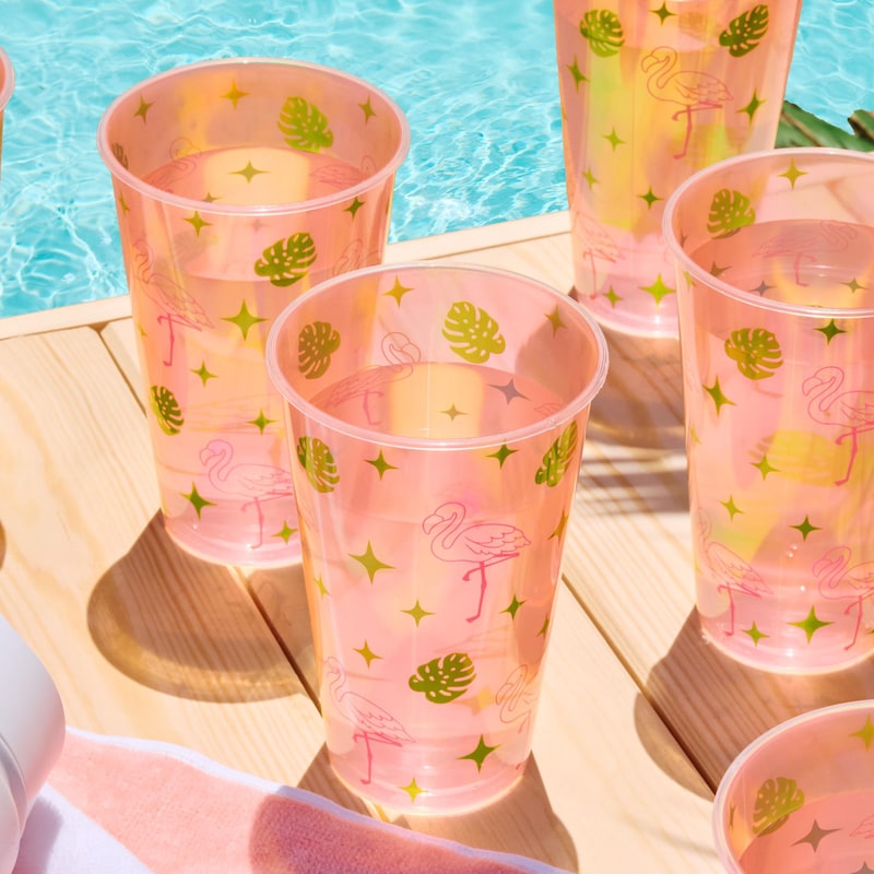 Hawaiian Cups Plastic - Etsy