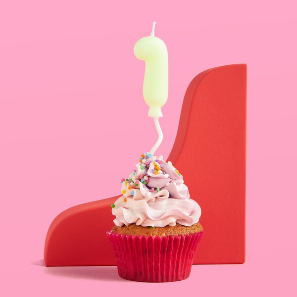 Number One Candle - Etsy