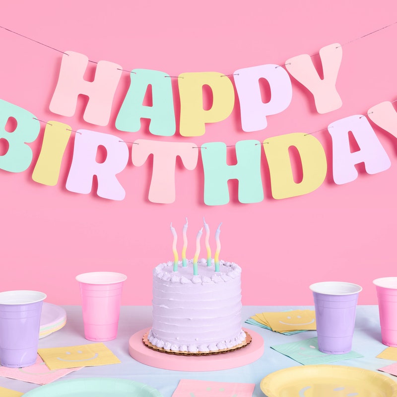 Pastel Birthday - Etsy