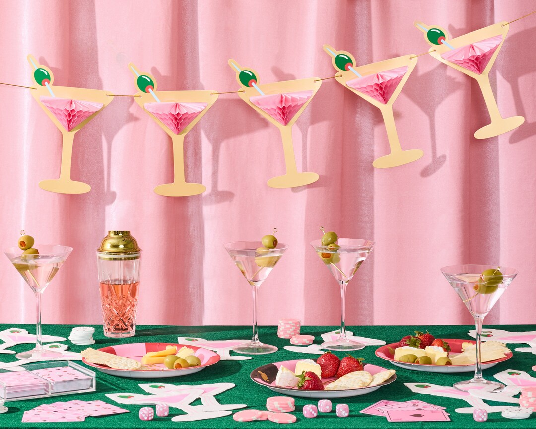 Xo, Fetti Martini 3D Pop up Gold Foil Banner - 5 Ft. | Bachelorette ...