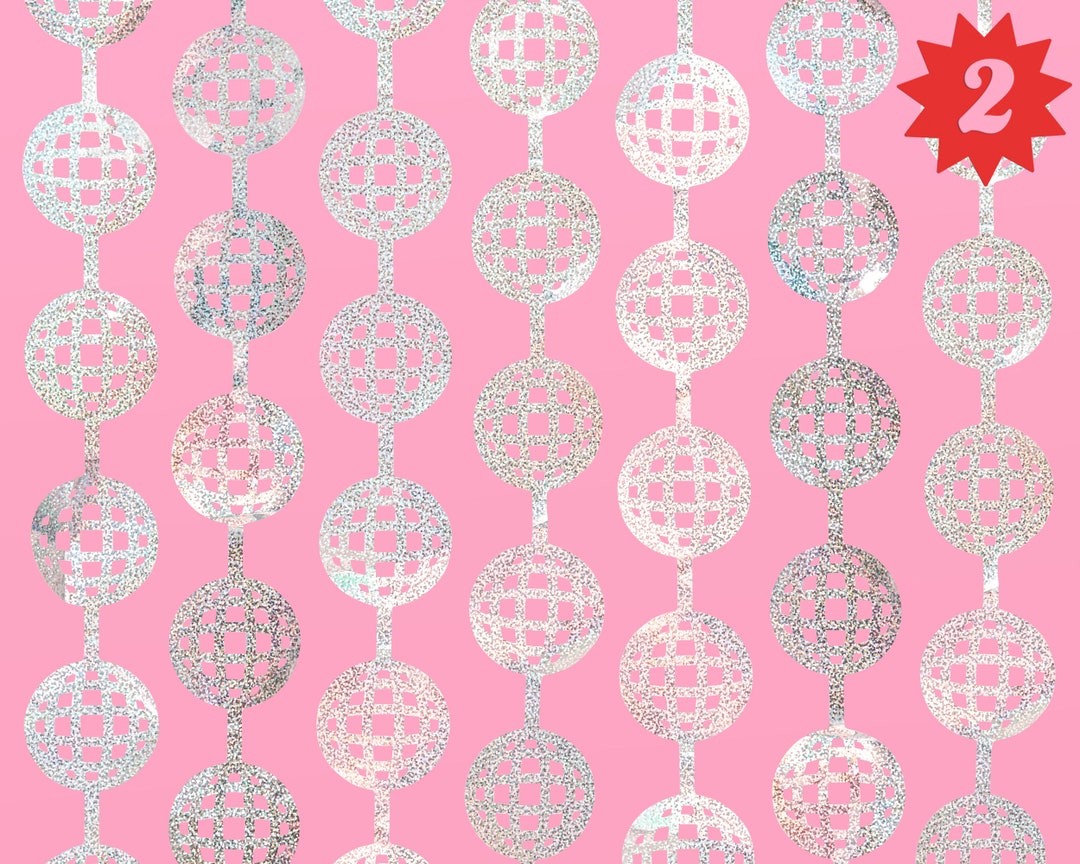 Xo, Fetti Disco Ball Foil Curtain Bachelorette Party Decorations - Set ...