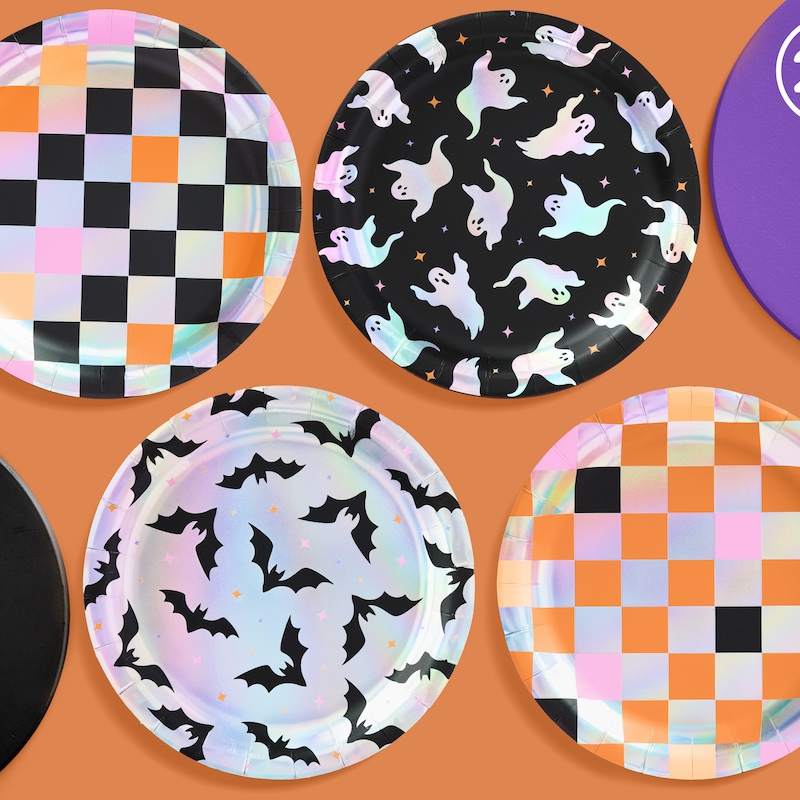 Halloween Plates - Etsy