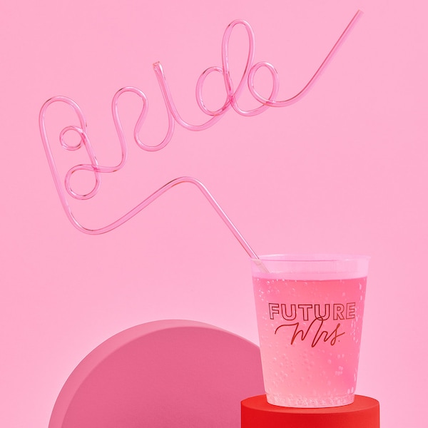 Light Pink Straws - Etsy