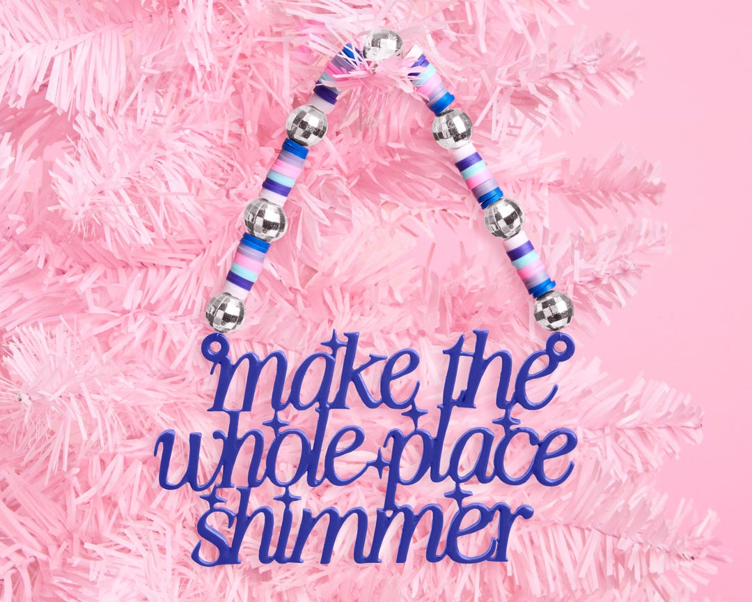 Xo, Fetti Shimmer Eras Ornament Pop Star Christmas Tree Decorations ...
