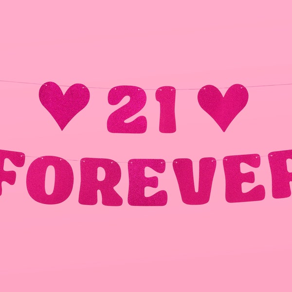 Finally 21 Banner - Etsy