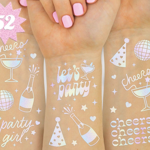 Temporary Tattoos Party Favors - Etsy