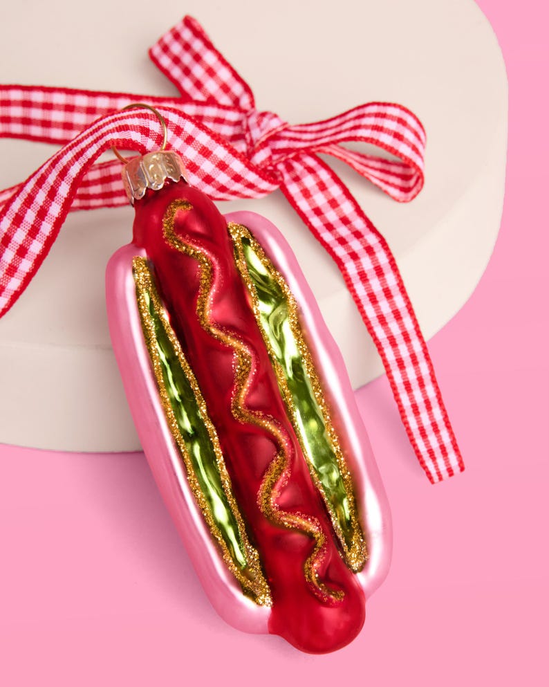 Xo, Fetti Hot Dog Ornament - 1 Pc | Christmas Tree Decorations, Foodie ...