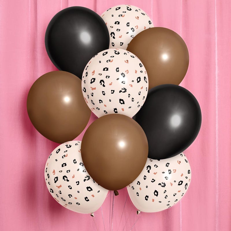Cheetah Print Latex Balloons - Etsy