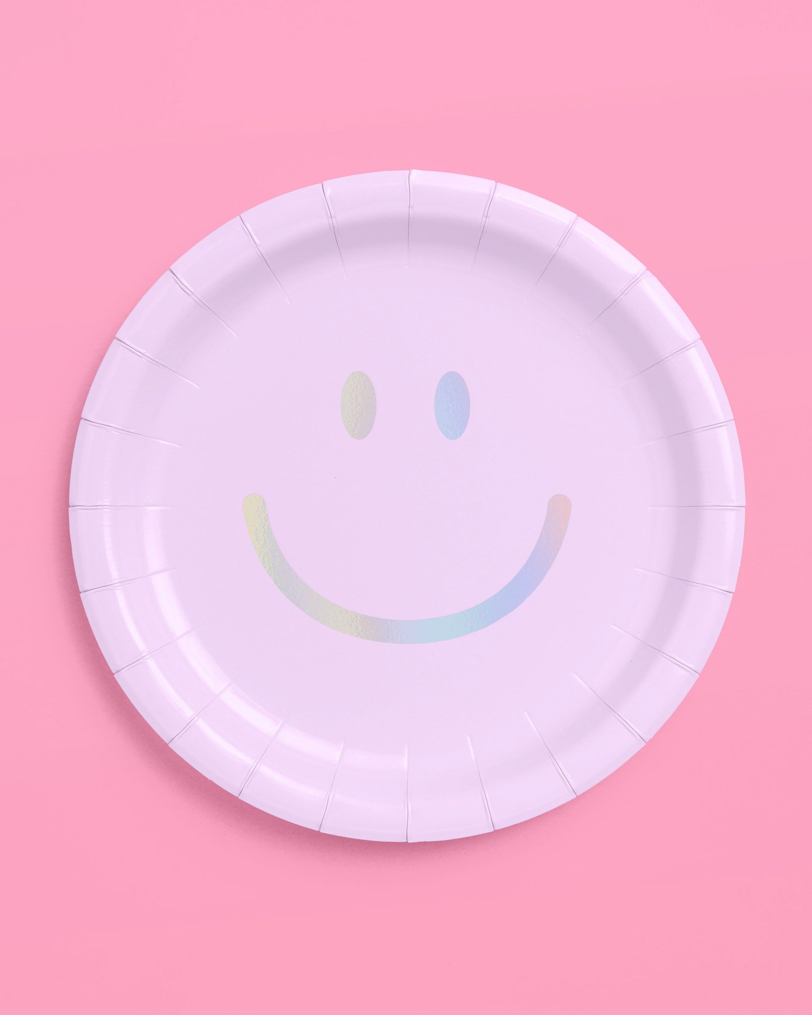 Smiley Paper Plates 24 Pk 9 Happy Pastel Birthday - Etsy