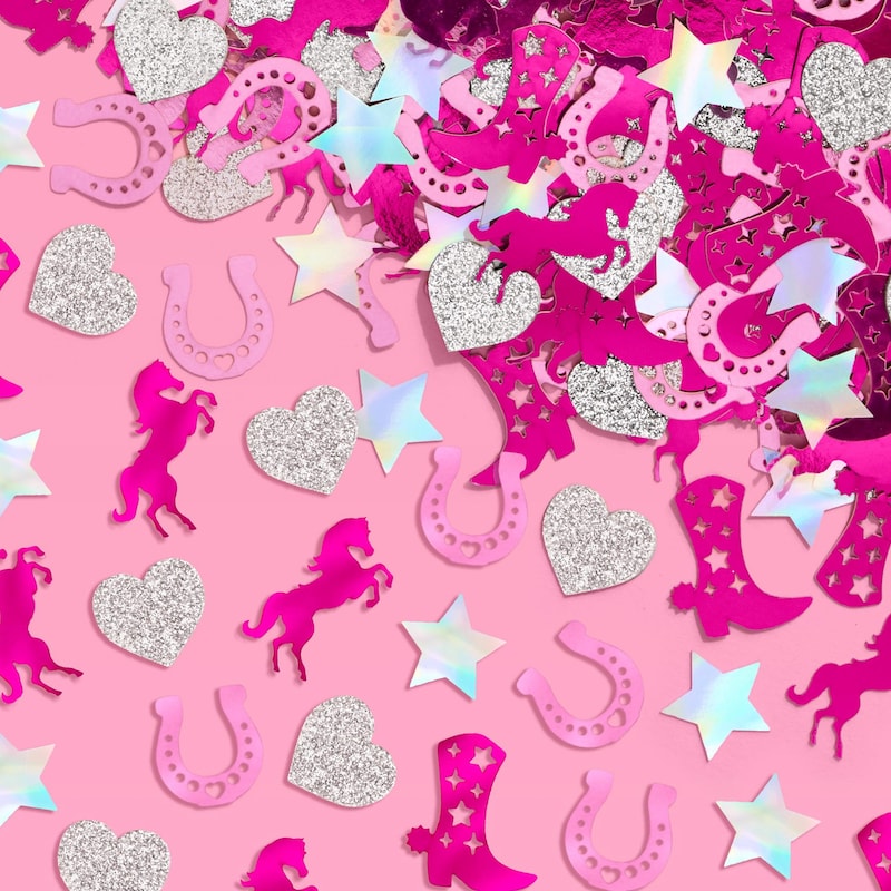 Birthday Confetti Cowgirl - Etsy