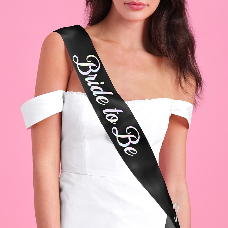 Black Bridal Sash - Etsy