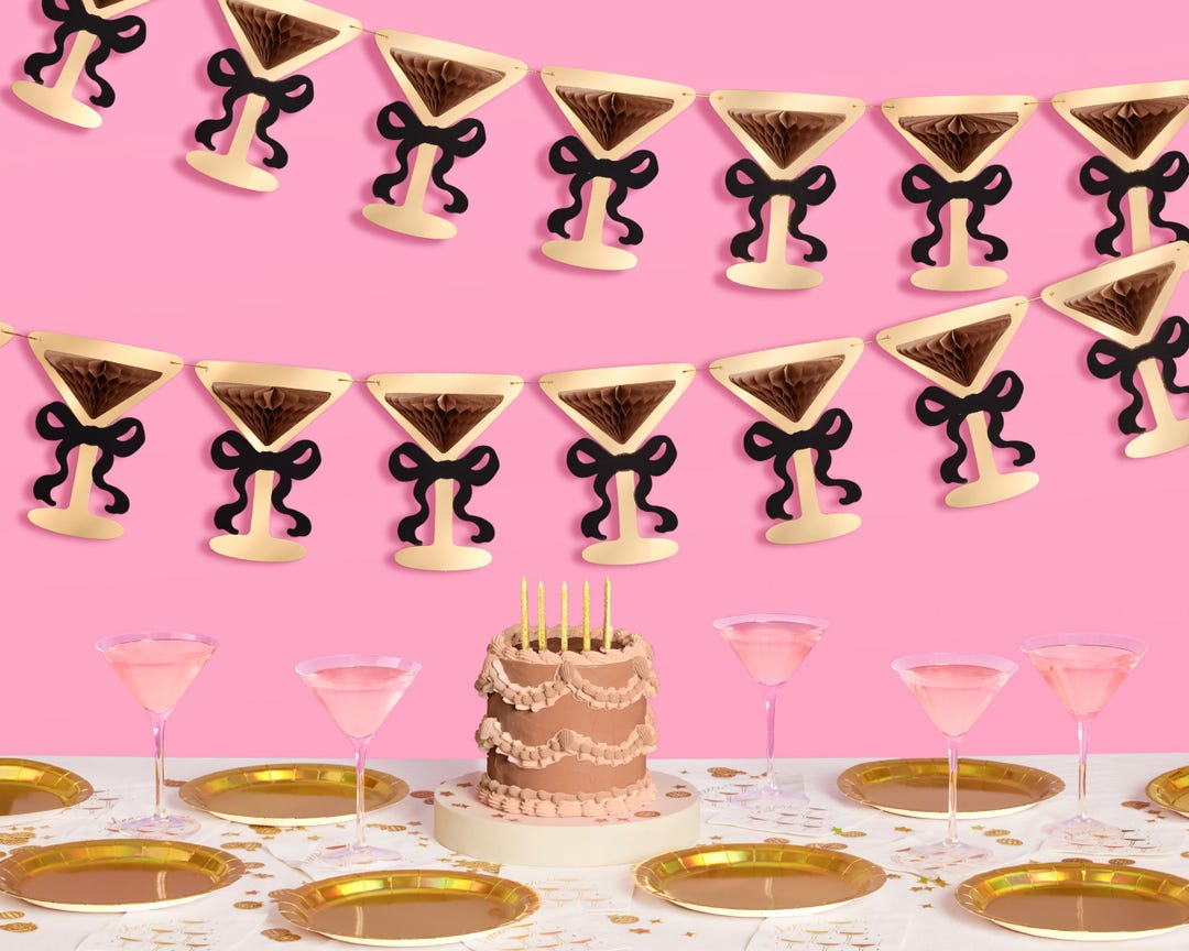 Xo, Fetti Espresso Martini 3D Pop up Banner, Gold Foil - 5 Ft ...